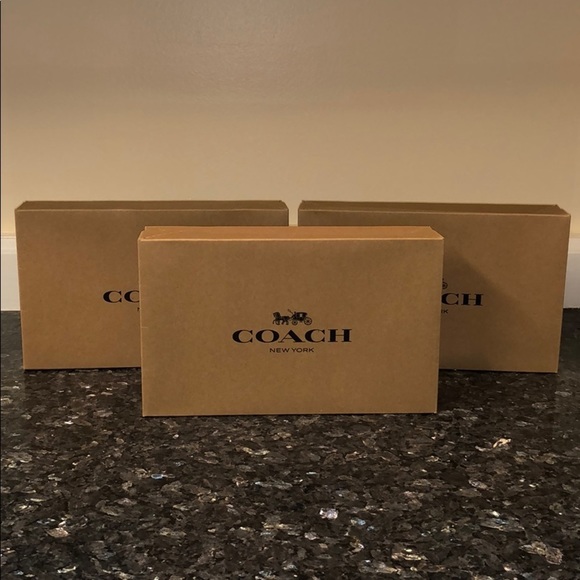 Coach | Party Supplies | New 3 Pack Coach Medium Sized Gift Boxes ...